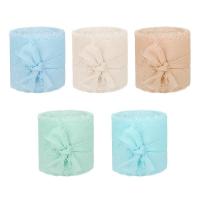 China Organza Fabric Type Handmade Frayed Edged Chiffon Silk Ribbon for Wedding Invitations for sale