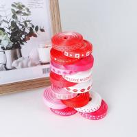 China Holiday MSD Ribbons 9mm Grosgrain Ribbon Printed Ribbon for Crafts Project Decoration for sale