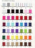 China Pink Polyester Stitch Ribbon for Eco-friendly Saddle Stitched Gift Wrapping in Bulk for sale