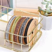 China 2023 Supply Gift Wrapping Support 7 Days Sample Order Lead Time Woven Herringbone Ribbon for sale