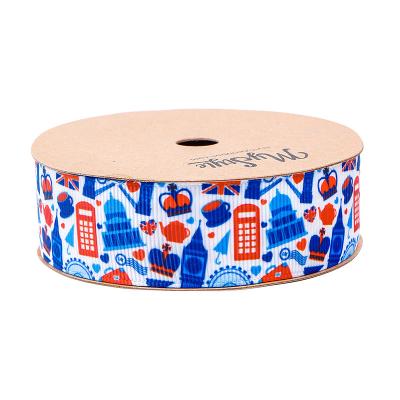 China Exquisite Printing MSD 2023 British Element Pattern Printed Ribbon Ascension in May for sale