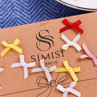 China Customizable Polyester/Jute Small Ribbon Bow for Handmade Gift Wrapping and Decoration for sale