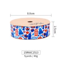 China Exquisite Printing MSD 2023 British Element Pattern Printed Ribbon Ascension in May for sale
