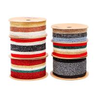 China 2.6cm Width MSD 2023 Supply Striped Knit Jacquard Ribbon Featured Clothing Accessories for sale