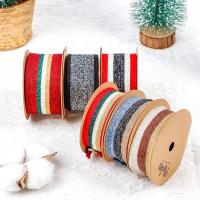 China 2.6cm Width MSD 2023 Supply Striped Knit Jacquard Ribbon Featured Clothing Accessories for sale