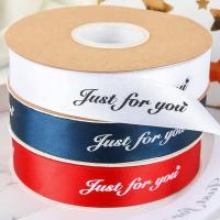China 7 Days Sample Order Lead Time Supported Custom Grosgrain Ribbon for Gift Packaging for sale