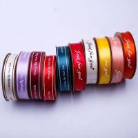 China 7 Days Sample Order Lead Time Supported Custom Grosgrain Ribbon for Gift Packaging for sale