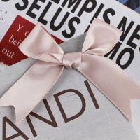 China Customizable Handmade Satin Ribbon Bow Box for Perfume Gift Wrapping and Decoration for sale