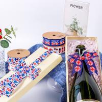 China Exquisite Printed Ribbon MSD 2023 British City Element Pattern British Ascension in May for sale