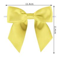 China Customized Pre Made Gift Ribbon Bows in Red Pink and White for All Occasions for sale