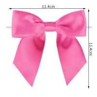 China Customized Pre Made Gift Ribbon Bows in Red Pink and White for All Occasions for sale