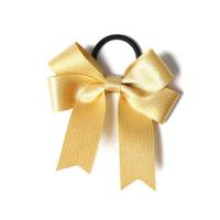 China Packaging Occasion Customized Pre-tied Satin Ribbon Bow With Elastic Loop Wine Bottle Bow Tie for sale