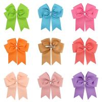 China 14*16cm Ribbon Girls Hair Clip Hair Bow for Girls Customized Design for sale
