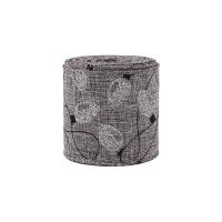 China Make Your Christmas Gifts Stand Out with 6.3cm Printed Burlap Ribbon and Wire Edge for sale