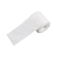 China 63mm Valentine's Day Decoration Custom White Velvet Wire Edge Christmas Ribbon Sustainable Style for sale