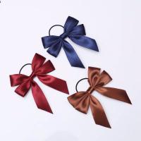 China MSD Custom Elastic Loop Ribbon Bows Wine Bottle Neck Decorative Bows for Celebration for sale