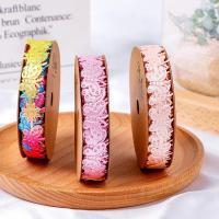 China 25mm Love Butterfly Pattern Ultrasonic Embossed Ribbon for DIY Gift Wrapping MSD for sale