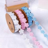 China 25mm Love Butterfly Pattern Ultrasonic Embossed Ribbon for DIY Gift Wrapping MSD for sale