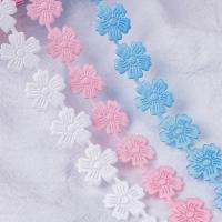China 25mm Love Butterfly Pattern Ultrasonic Embossed Ribbon for DIY Gift Wrapping MSD for sale