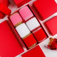 China Hair Bow Craft Must-Have 63mm Custom Red Velvet Wire Edge Christmas Ribbon Decoration for sale