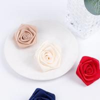 China Double Face Satin Ribbon Bow Pre-made Bow for Clothing Accessories Style Sample Free for sale