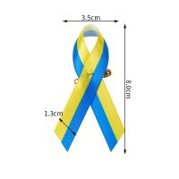 China Customized MSD Ribbons Awareness Ribbon Pin 3.5cm*8cm or Customized Bow Size Free Sample for sale