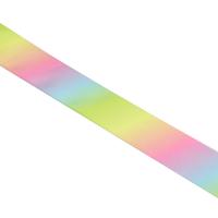 China 50Yards Rainbow Grosgrain Ribbon By The Roll with Custom Design Fabric Type for sale