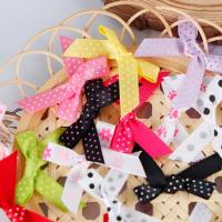 China 24 Colors Satin Ribbon Bow for Clothing Decoration and Accessory Finishing Touch-Ups for sale