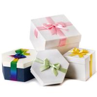 China Gift Box Packaging Ribbon Bow with Stretch Loop from MSD in Rainbow Colors and Custom Design for sale