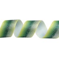 China 100% Polyester 3 inch 75 mm Glitter Grosgrain Ribbon for Birthday Party Decoration for sale