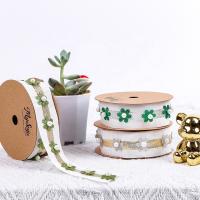 China Ribbon Lace Bead Flower Sewing Craft Garment Accessories Decoration and Performance for sale