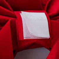 China MSD Window Decor Giant Velvet Bow with 3D Decor Customizable Red Velvet Ribbon Bows for sale