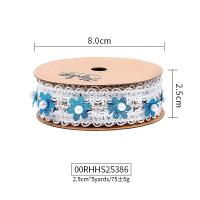 China Ribbon Lace Bead Flower Sewing Craft Garment Accessories Decoration and Performance for sale