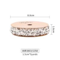China MSD Ribbon Black and White Fringe Small Fragrance Clothing Accessories Decoration Ribbon 10 Colors for sale