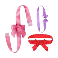 China Polyester Satin Ribbon Material Self Adhesive Gift Box Bows for Customized Decoration for sale