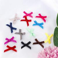 China MSD Ribbon Handmade Polyester Colorful Twist Tie Bows in 24 Vibrant Colors Washable for sale