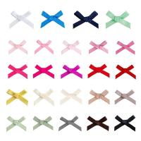 China MSD Ribbon Handmade Polyester Colorful Twist Tie Bows in 24 Vibrant Colors Washable for sale