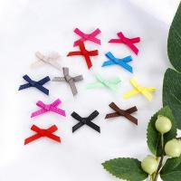 China MSD Ribbon Handmade Polyester Colorful Twist Tie Bows in 24 Vibrant Colors Washable for sale