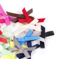 China MSD Ribbon Handmade Polyester Colorful Twist Tie Bows in 24 Vibrant Colors Washable for sale