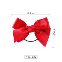 China White Grosgrain Bow With Black Dot Baby Girls Hair Bows Clips Customized Hair Accessories for sale