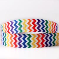 China 25mm Grosgrain Ribbon with Moire Expressions Fabric made of 100% Polyester for sale