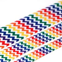 China 25mm Grosgrain Ribbon with Moire Expressions Fabric made of 100% Polyester for sale