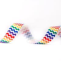 China 25mm Grosgrain Ribbon with Moire Expressions Fabric made of 100% Polyester for sale