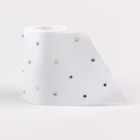 China 38mm Grosgrain Rhinestone Ribbon with Diamond Decoration 18 Colors or Made to Order for sale