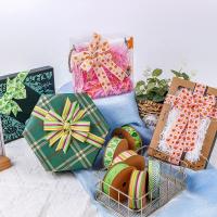 China Single Face Printed Grosgrain Ribbon for Summer Fruits Craft Gift Box Packaging by MSD for sale