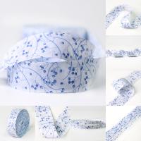 China Polyester Cotton Sublimation Printed Vintage Ribbon for Eco-friendly EMS Shipping EMS for sale