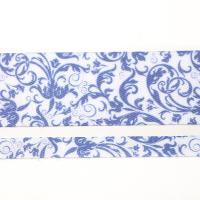 China Polyester Cotton Sublimation Printed Vintage Ribbon for Eco-friendly EMS Shipping EMS for sale