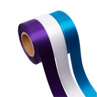 China MSD Free Sample Cut Embossed Edge Satin Ribbon for Box Packaging Party Decoration for sale