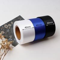 China MSD Free Sample Cut Embossed Edge Satin Ribbon for Box Packaging Party Decoration for sale
