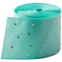China Printed Diamond Fita de Ribbon Gorgurao for Festive Decoration and Printed Gift for sale